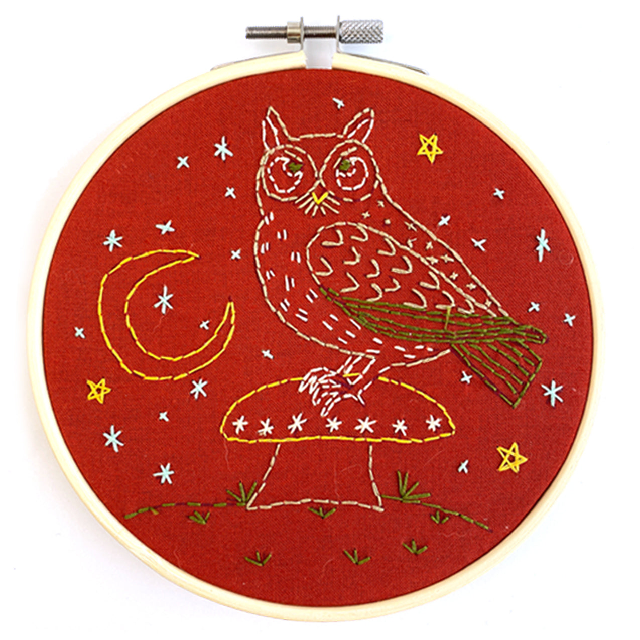 Owl Embroidery Pattern PDF – Jennifer Heynen Creative Co.
