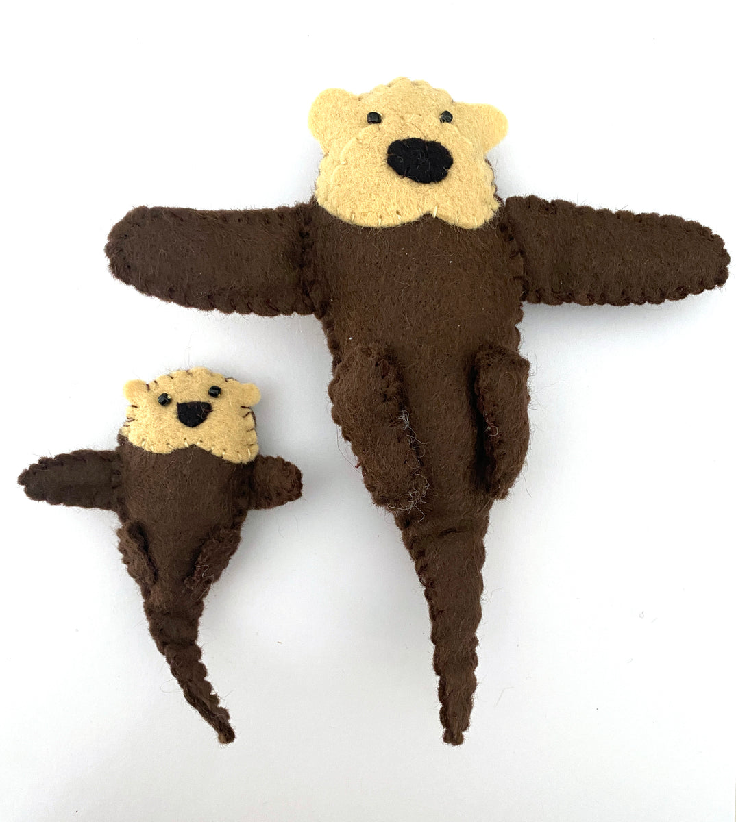 Sea Otters Felt Sewing Pattern PDF – Jennifer Heynen Creative Co.