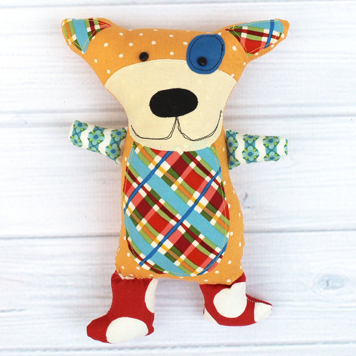 Doug the Dog Softie Sewing Pattern – Jennifer Heynen Creative Co.