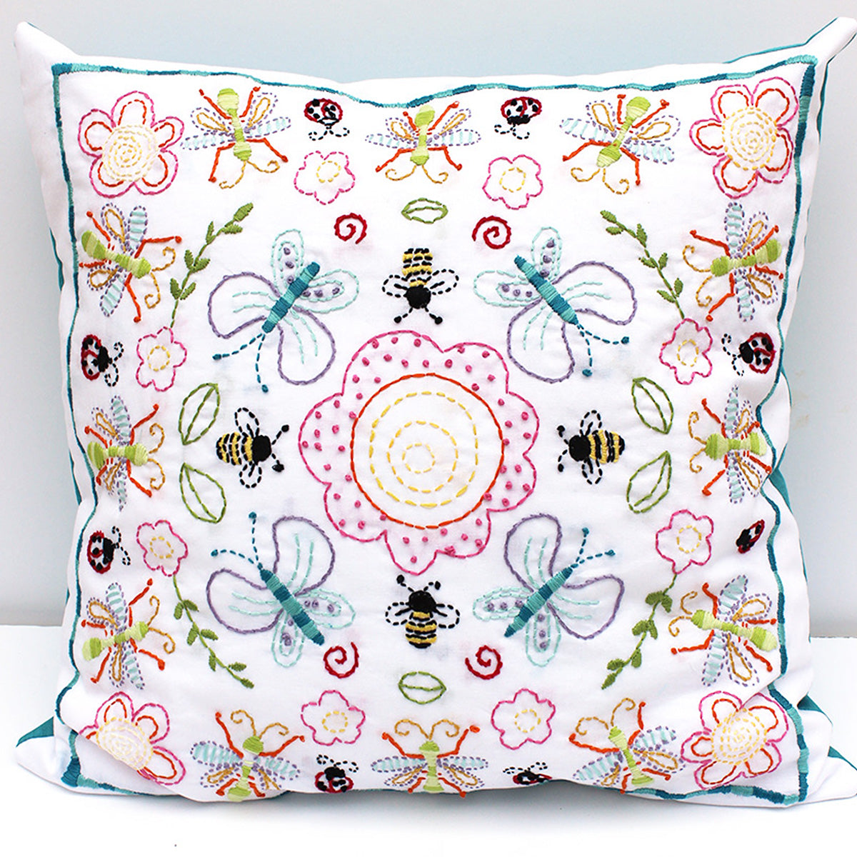 Embroidery Pattern - Flowers and Insects – Jennifer Heynen Creative Co.