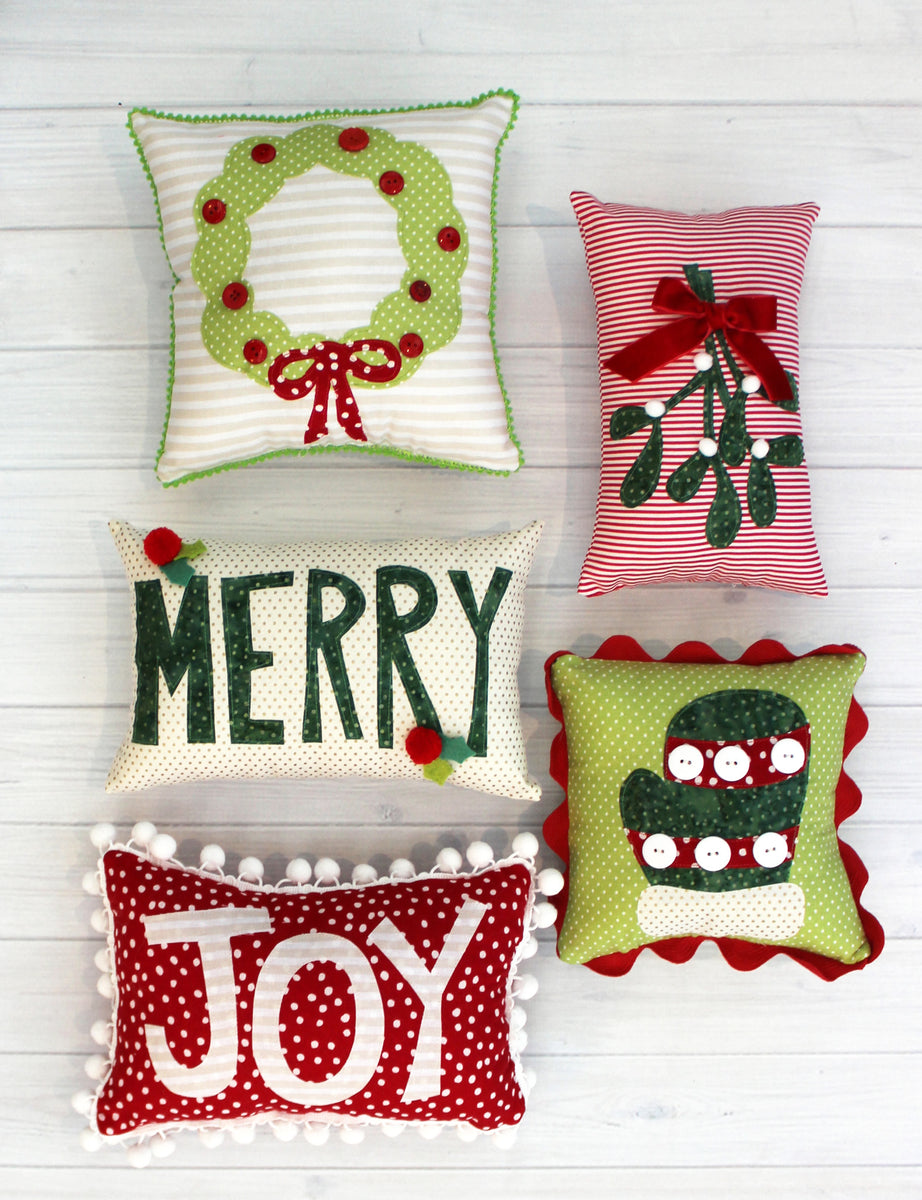 Mini Holiday Pillows Sewing Pattern – Jennifer Heynen Creative Co.