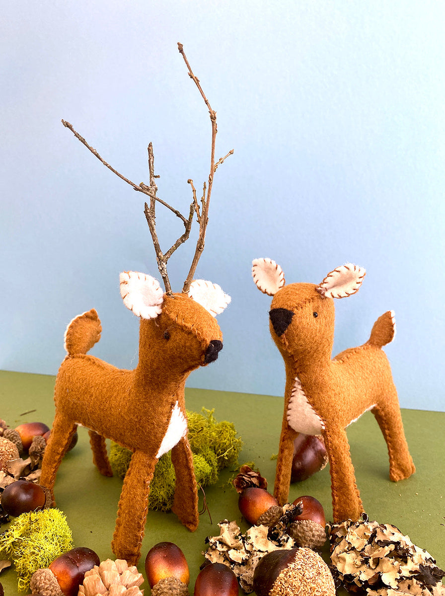 Mule Deer Felt Sewing Pattern PDF – Jennifer Heynen Creative Co.