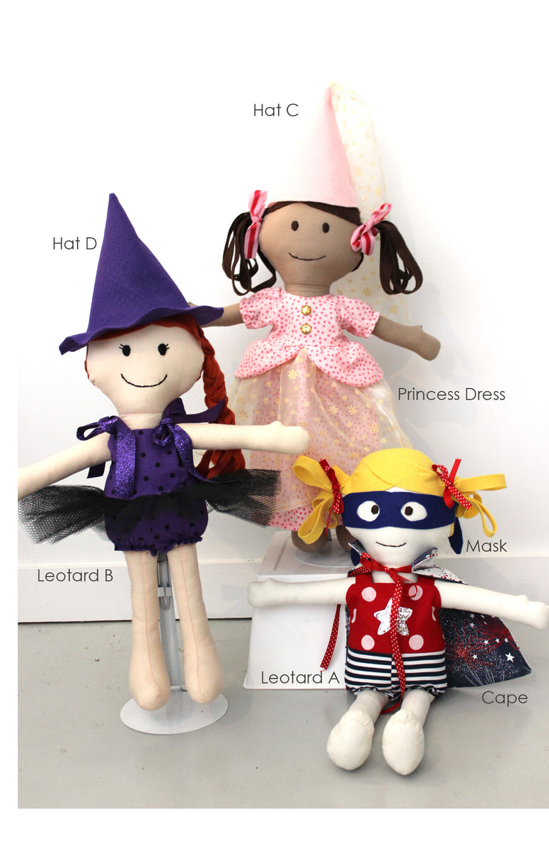 Make a Friend Dress Up Clothes Sewing Pattern - Digital – Jennifer ...
