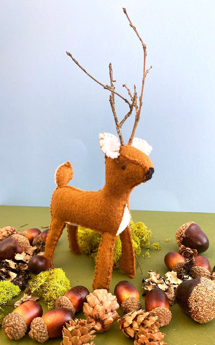 Mule Deer Felt Sewing Pattern PDF – Jennifer Heynen Creative Co.